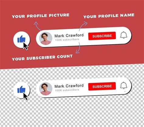 Custom Animated Subscribe Button Aesthetic Animation W Sound Effects Overlay Green Screen