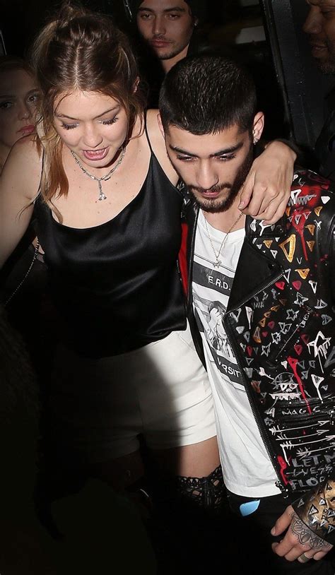 Zayn Malik Spotted Helping Gigi Hadid After Her 21st Birthday Party In