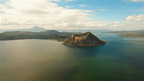 Taal Volcano Tagaytay Philippines Stock Image Image Of Tropical