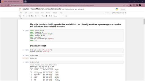 Dharshini Karthikeyan On Linkedin Interncareer Machinelearning Titanic