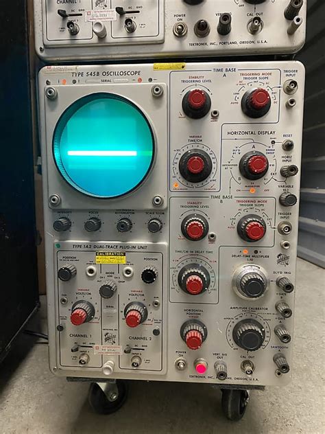Tektronix Oscilloscope Type 545b Test Equipment Tested Works Reverb