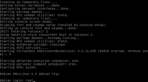 Penjelasan Login Pada Linux Debian Server Tkj