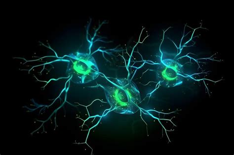 Premium Ai Image Background With Neural Connections Generative Ai