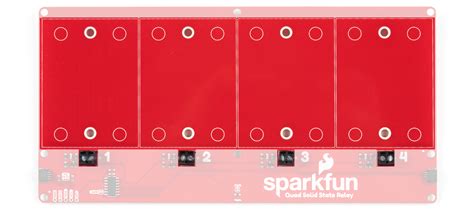 Sparkfun Qwiic Quad Solid State Relay Kit Hookup Guide Sparkfun Learn