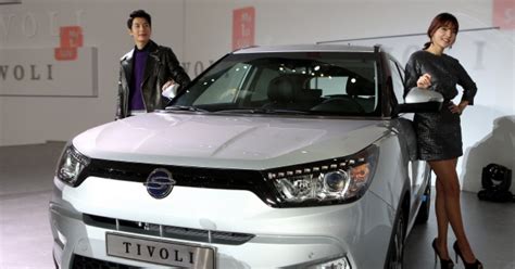 포토 쌍용자동차 소형 Suv 티볼리 출시