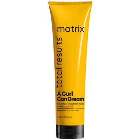 Matrix Total Results A Curl Can Dream Manuka Honey Infused Rich Hair Mask For Curls And Coils