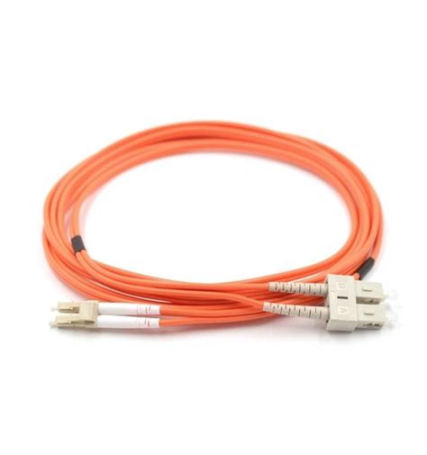 2 Meter White Color Sc APC Sc APC Single Mode Fiber Optical Patchcords LC Connector Fiber