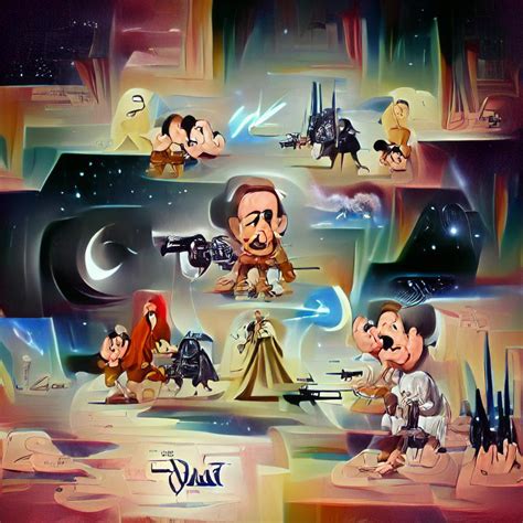 Star Wars By Walt Disney Scrolller
