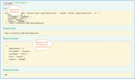 Swagger UI Integration With Web API For Testing And Documentation