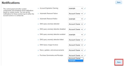 Set Up Contact Lists And Notifications