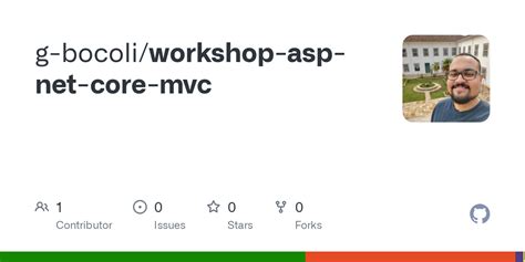 Github G Bocoli Workshop Asp Net Core Mvc