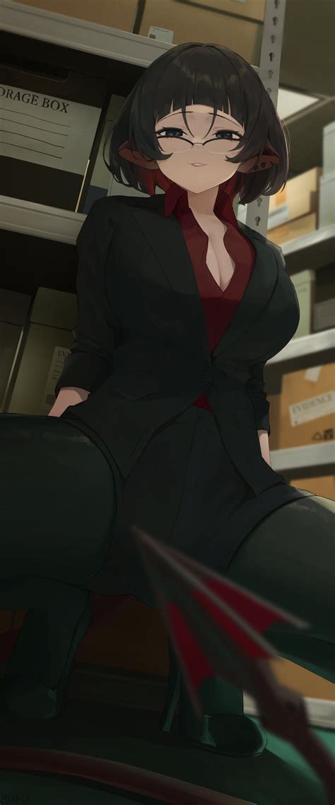 Jane Doe Zenless Zone Zero Drawn By Nev Nevblindarts Danbooru