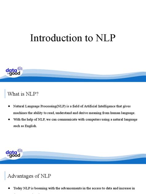 Introduction To Nlp Pdf Statistical Classification Cybernetics