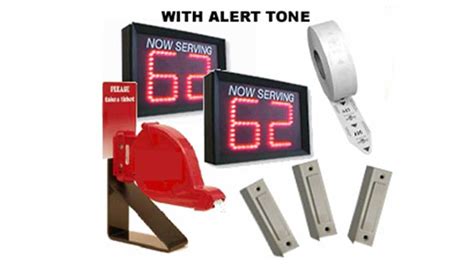 Standard Wired Push Button Systems Queue Master Take A Number Systems