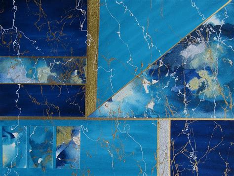 Angular Abstract In Turquoise Painting By Louise Adams Fine Art America Angular Abstract In Turquoise Painting By Louise Adams Fine Art America