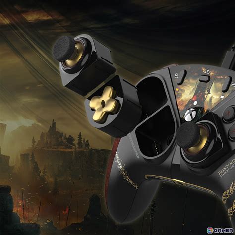 「elden Ring Shadow Of The Erdtree」デザインのthrustmaster製コントローラー「eswap X2