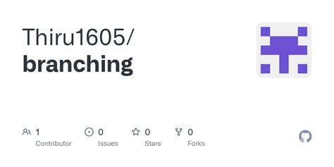 GitHub Thiru Branching