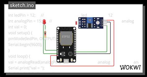 Analog Wokwi ESP STM Arduino Simulator