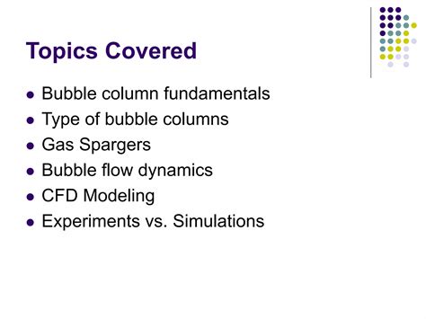 Bubble Column Reactors Pdf