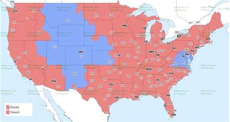 Nfl Coverage Map Week 2 Nfl Tv Map Broadcast Info For Sundays Games Nfl Coverage Map Week 2 Nfl Tv Map Broadcast Info For Sundays Games