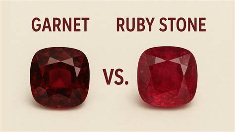 Garnet Vs Ruby How To Tell The Differences