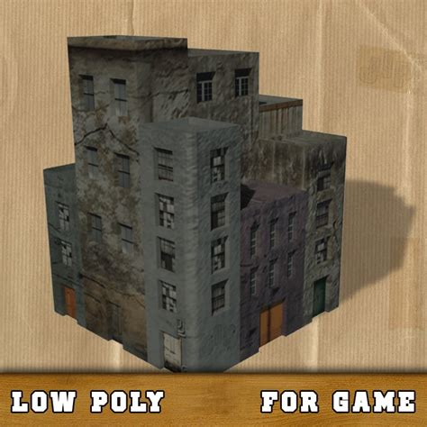Free Obj Model Buildings Games Science