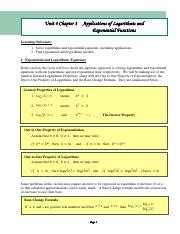 Solving Logarithmic Exponential Equations Strategies Course Hero