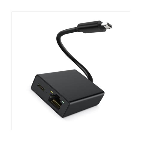 Micro Usb Ethernet Adapter Micro Usb To 100m Network Card For 4k Fire