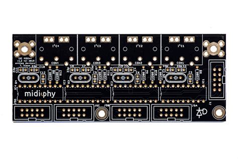 Midiphy I2C PCB MIDIbox Shop DIY MIDI Sequencer Studio Electronics PCBs Parts P COR 04