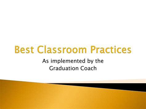 Ppt Best Classroom Practices Powerpoint Presentation Free Download