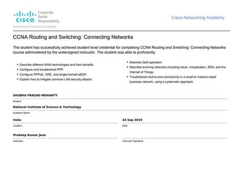 cisco ccna itn introduction to networks certification