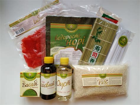 Купить продукты для суши