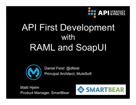 Design First Apis With Raml And Soapui