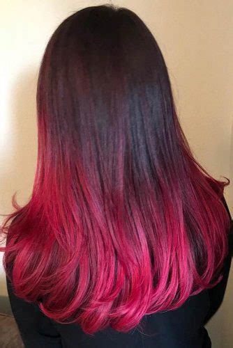 Exotic Shades Of Purple Ombre Hair