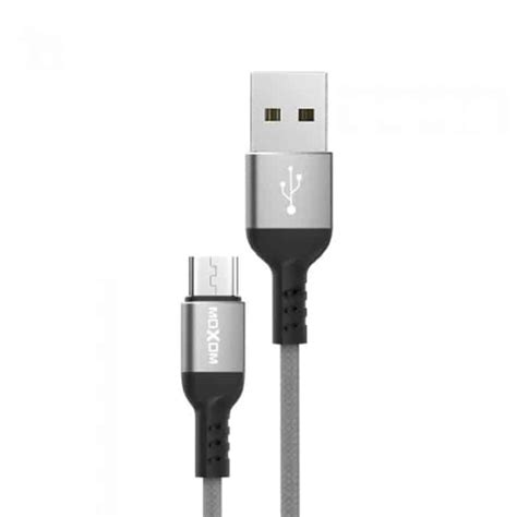 کابل شارژ فست Moxom مدل Cc 35 فروشگاه لوازم جانبی موبایل مودب