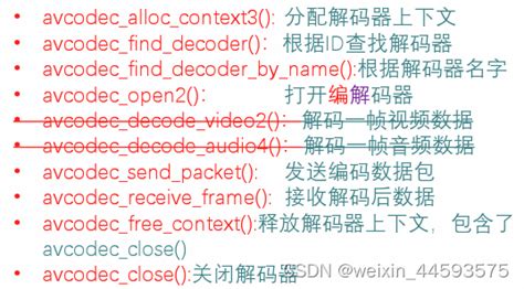 Ffmpeg解封装解码 Csdn博客