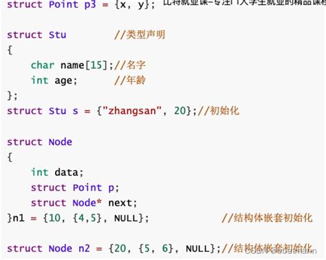 7初识结构体 Csdn博客 7初识结构体 Csdn博客