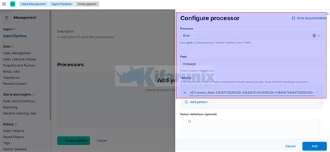 Create Custom Elk Ingest Pipeline For Custom Log Processing
