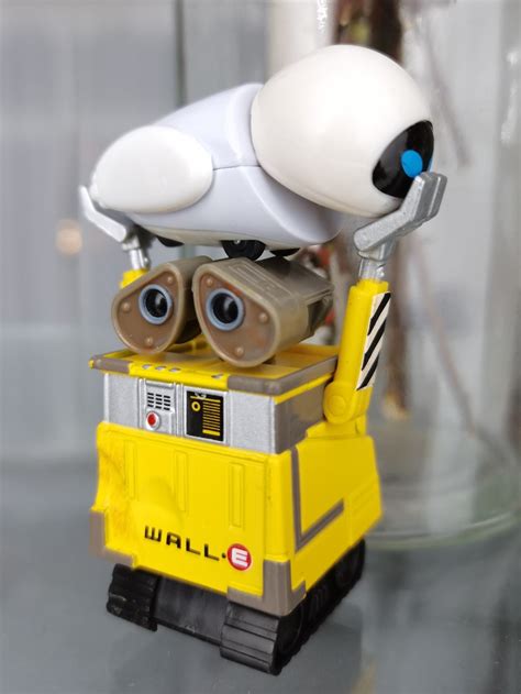 Mini Wall E Robot Wall E And Eve Robotunique T Cleanning Etsy