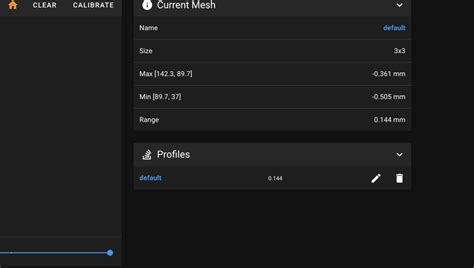 bed mesh calibrate profile does not save given profile name general discussion klipper