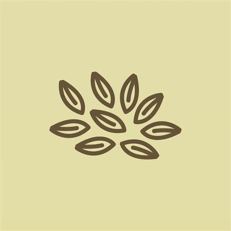 Premium Vector Nut Logo Design Concept Template Food Logo Design Nut