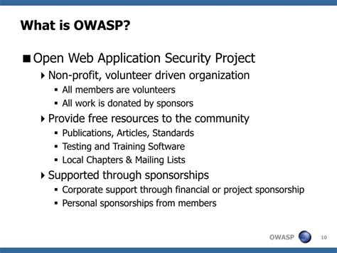 Ppt Owasp An Introduction Powerpoint Presentation Free Download