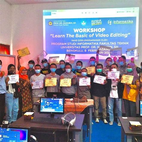 Prodi Informatika Unihaz Laksanakan Workshop Video Editing Bagi Mahasiswa Fakultas Teknik