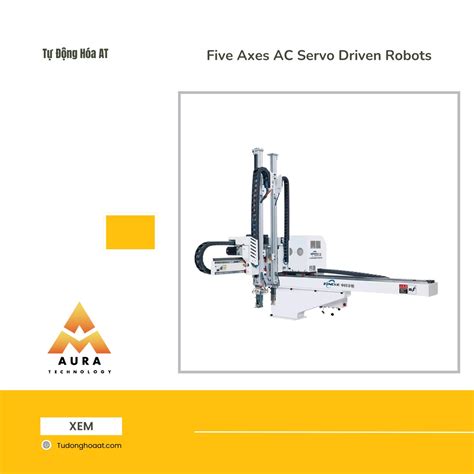robot Điều khiển servo ac năm trục five axes ac servo driven robots