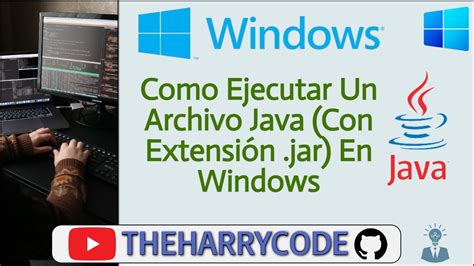 ¿cómo ejecutar aplicaciones java en windows