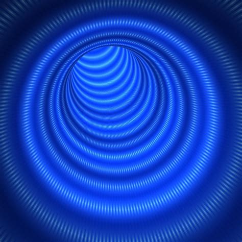 Premium Photo Data Tunnel 3d Rendering Concept Digital Graphic