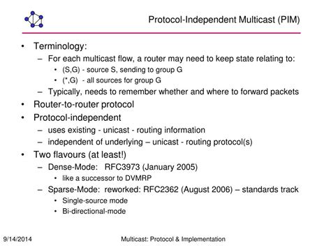 Ppt Multicast Protocol And Implementation Powerpoint Presentation