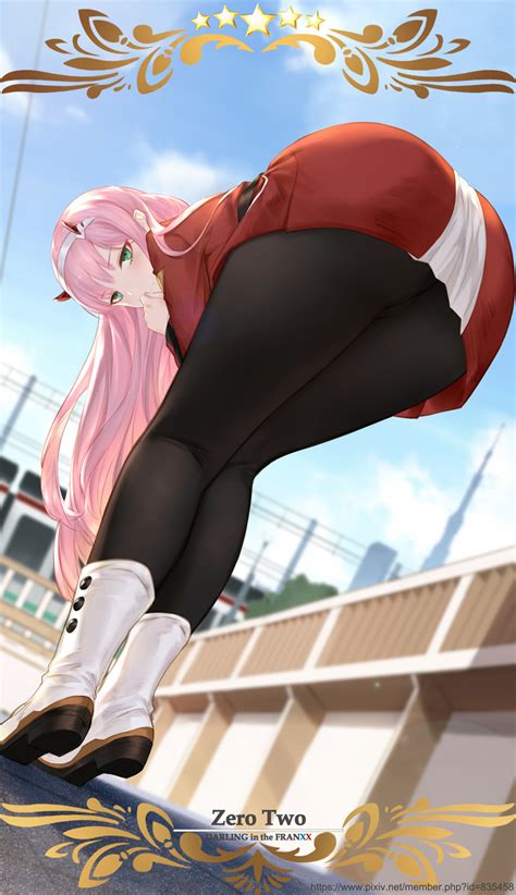 Rule 34 Ass Bent Over Darling In The Franxx Leggings Yijian Ma Zero