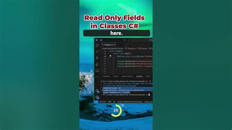 Read Only Fields Or Properties For Classes In C Csharp Webdevelopment Softwaredevelopment