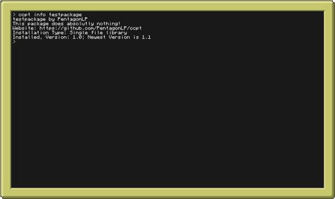 github pentagonlp ccpt package tool for computercraft cc tweaked